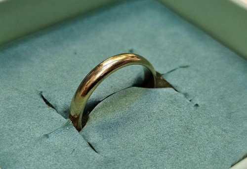 Обручальное советское золотое кольцо