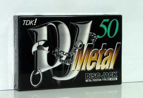 Аудиокассета TDK DJ Metal 50 japan market (4581)
