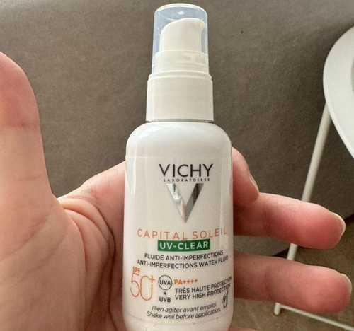 Vichy spf50 uv clear