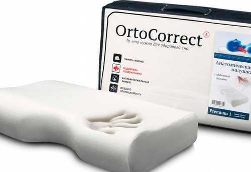 Подушка ортопедическая Premium 1 OrtoCorrect