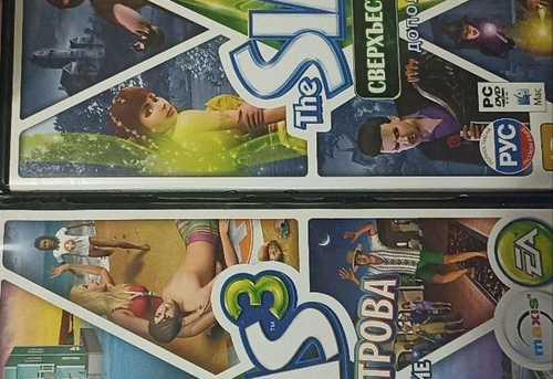 Cd диски игра Sims + cd англ.яз. в подарок