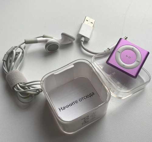 iPod Shuffle 2GB как новый полный комплект