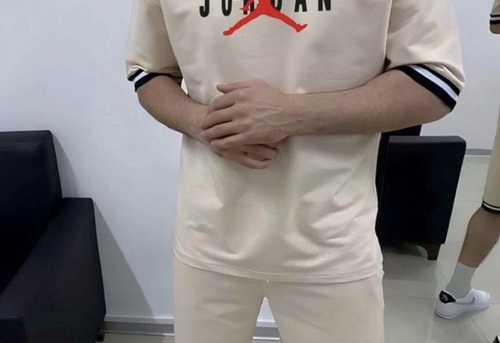 Спортивный костюм летний футболка и шорты Jordan