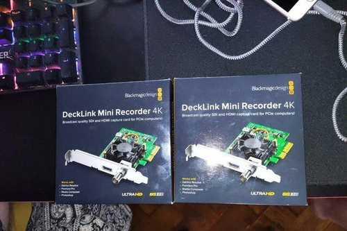 Blackmagic Decklink mini recorder 4k