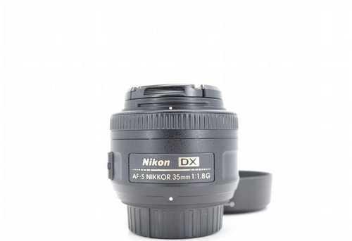 Nikon 35mm f/1.8G AF-S DX Nikkor отл. сост., обмен