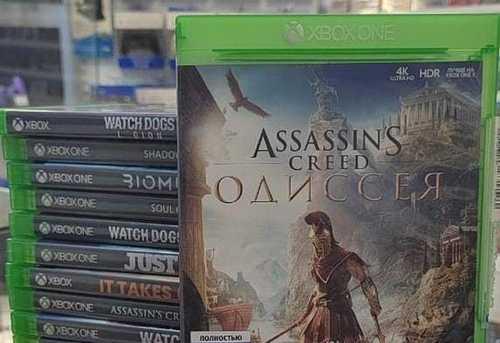 Игра Assassins creed одиссея на xbox ONE