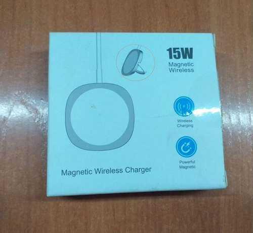 Магнитная беспроводная зарядка MagSafe Charger 15W