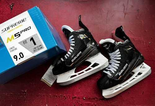 Хоккейные коньки bauer supreme M5 PRO SR/9 FIT1