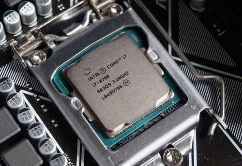 Intel Core i7-8700 6 x 3200 мгц