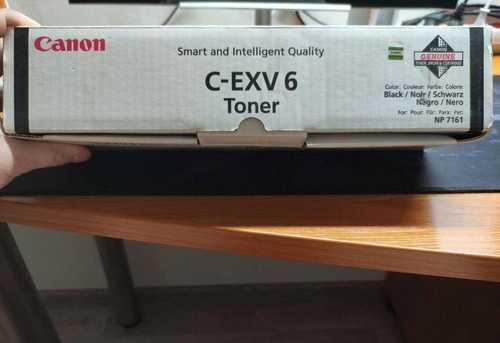 Картридж, тонер Canon C-EXV6