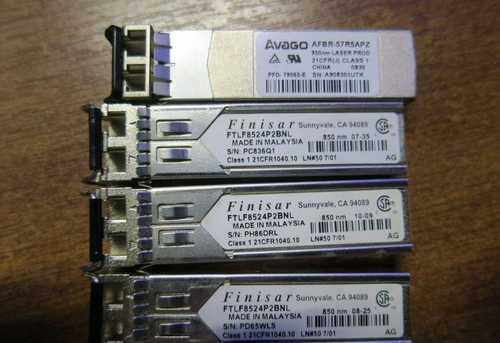 SFP модули, трансиверы, qsfp