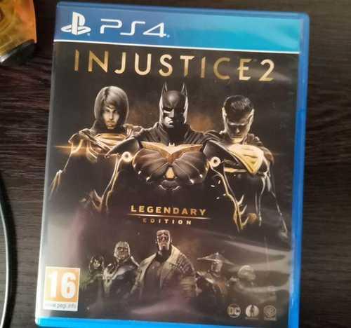 Injustice 2 Legendary edition PS4 новая