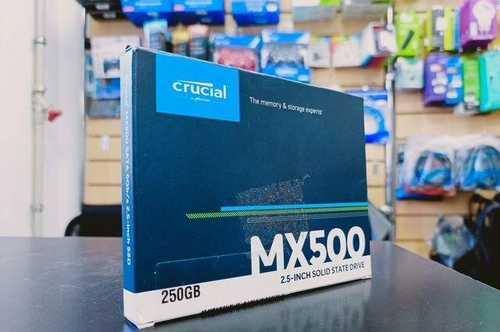 Новый SSD 250Gb Crucial MX500 2.5"