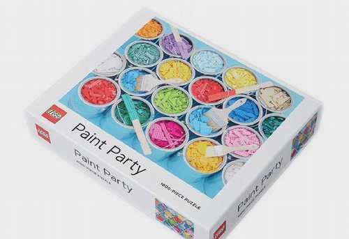 Пазл 1000 элементов lego Paint Party. Пазлы - разв