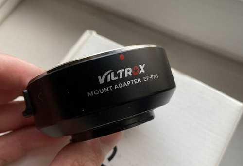 Viltrox ef-fx переходник Fujifilm