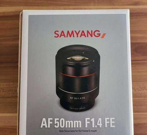 Объектив Samyang AF 50mm F1.4 FE