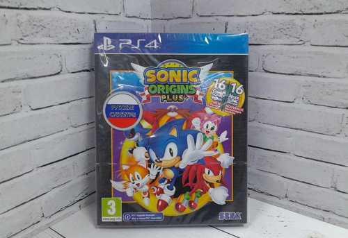 Игра Sonic Origins Plus для PS4