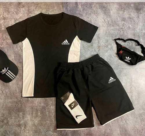 Футболка и шорты Adidas 5 в 1