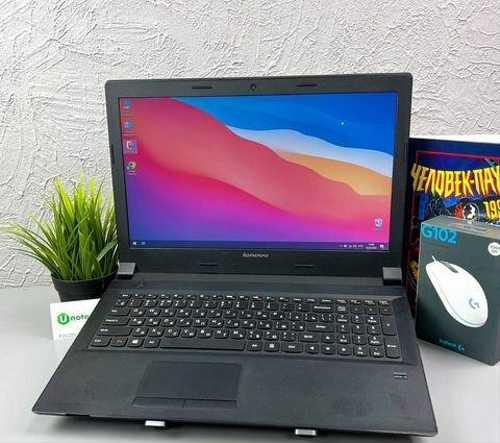 Ноутбук для офиса Lenovo 4 ядра/SSD