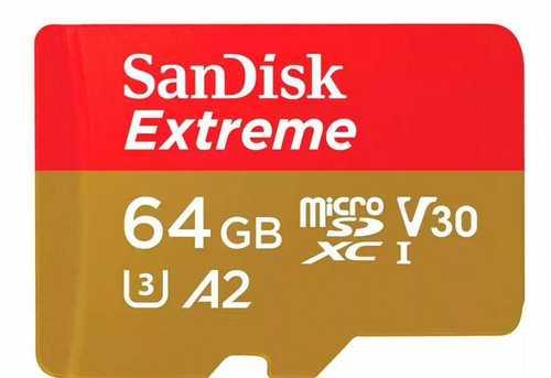 Карта SanDisk Extreme 64GB (sdsqxah-064G-GN6MN