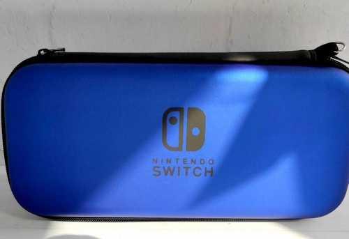 Защитный чехол кейс сумка Nintendo Switch Синий