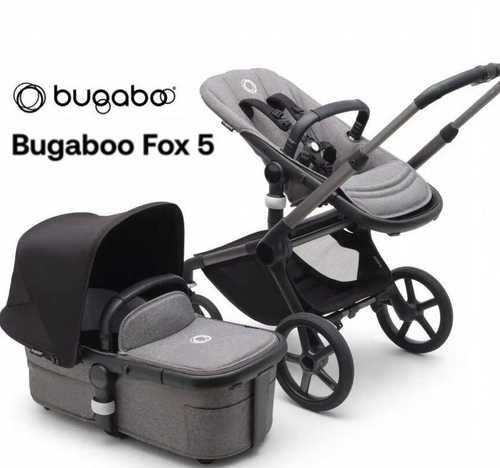 Bugaboo Fox 5/Midnight Black/GreyMelange/Graphite