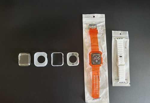 Чехлы и ремешки для apple watch