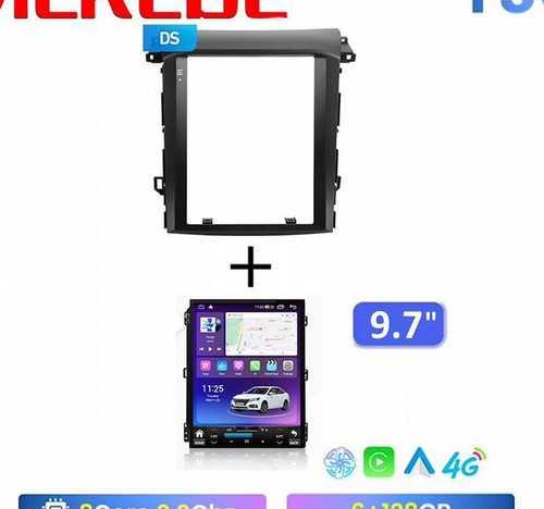 Магнитола 9.7 дюйма Subaru Forester 5 SK S14 DS 2018-2021 Mekede TS6 6 128G carplay