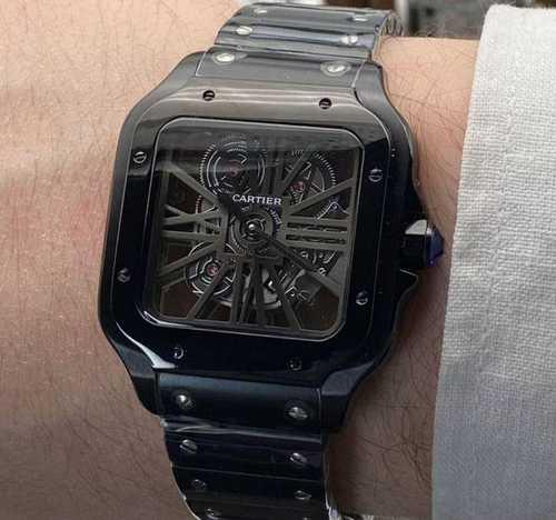 Часы мужские Cartier c гарантией год