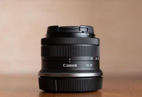 Объектив Canon RF-S 18-45 / 4,5-6,3 is stm новый
