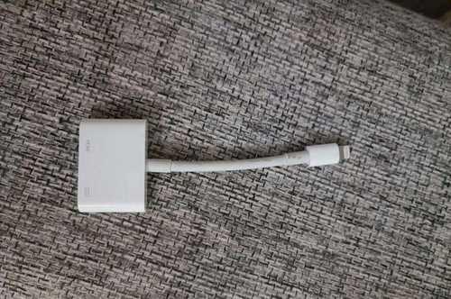 Адаптер apple Lightning-hdmi digital AV