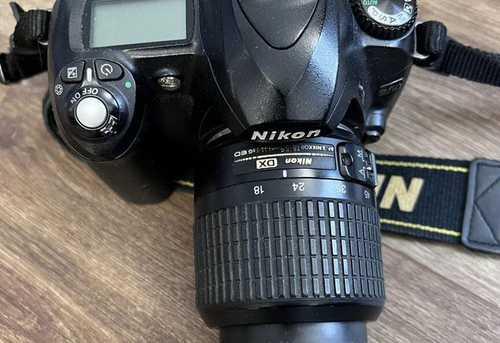 Nikon d50 с объективом nikkor 18-55