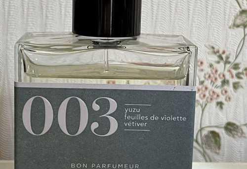 Туалетная вода BON parfumeur 003