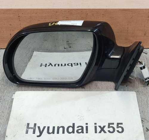 Зеркало Lh с повторителем 9 пин Hyundai ix55, 2011