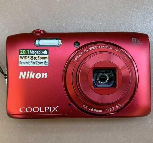 Цифровой фотоаппарат Nikon coolpix s3600