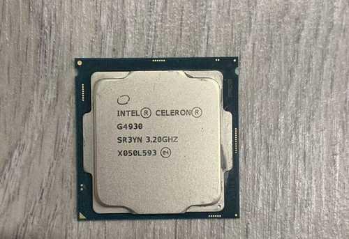 Процессор intel celeron G4930 lga v 1151v2