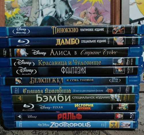 Мультфильмы Blu-ray Disney