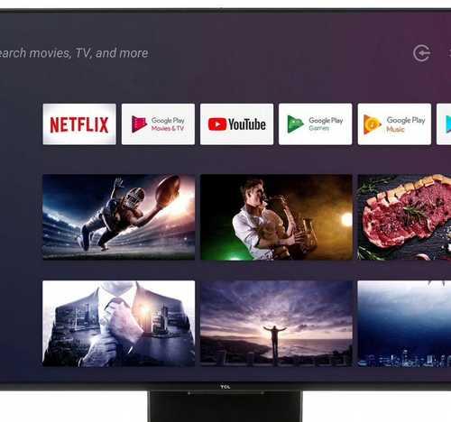 Новый 55" mini LED 4K, SMART tv android телевизор