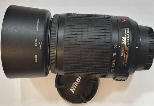 Nikon 55-200mm f/4-5.6G AF-S DX VR IF-ED в отлично