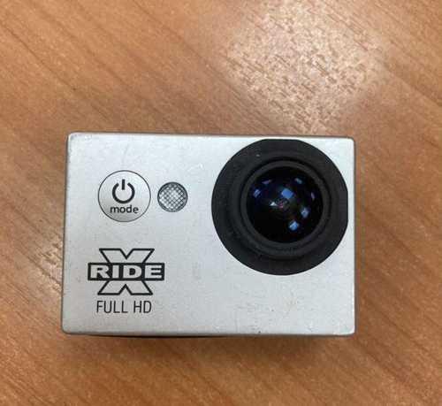 Экшн камера x-ride full hd с micro картой 32
