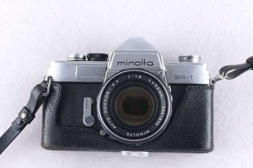 Камера Minolta SR-1 с объективом Rokkor 55 1.8