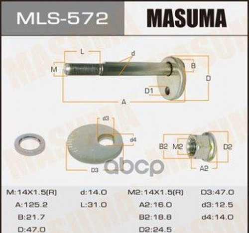 Болт эксцентрик Masuma 920 FS1074, FS4029
