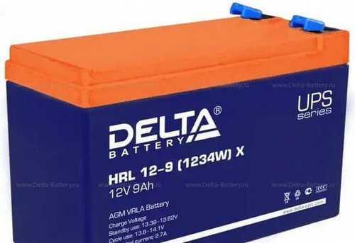 Аккумулятор 9 Ah/12V, Delta HRL 12-9 (1234W) X