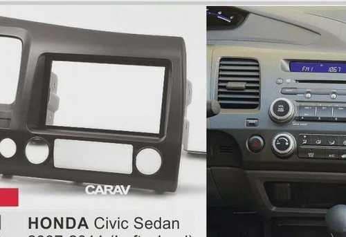 Рамка 2-DIN для honda Civic Sedan 2007-11 (руль сл