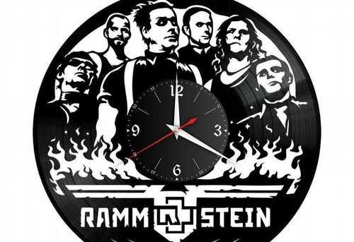 Часы настенные группа Rammstein из винила, №2