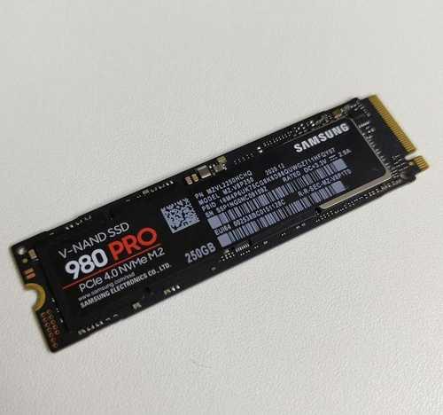 Samsung 980 PRO 250 GB / ssd m2 nvme pci-e 4.0