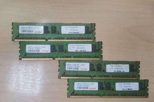 Оперативная память DDR3 riverbed 8Gb (2x4) 1333MHz