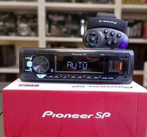 Магнитола Pioneer 1Din 12-24В с bluetooth 60Вт