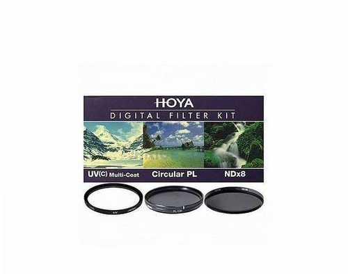 Набор из 3 фильтров Hoya (UV(C) HMC Multi, PL-CIR