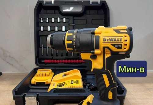 Шуруповерт dewalt ударный 26 v с набором